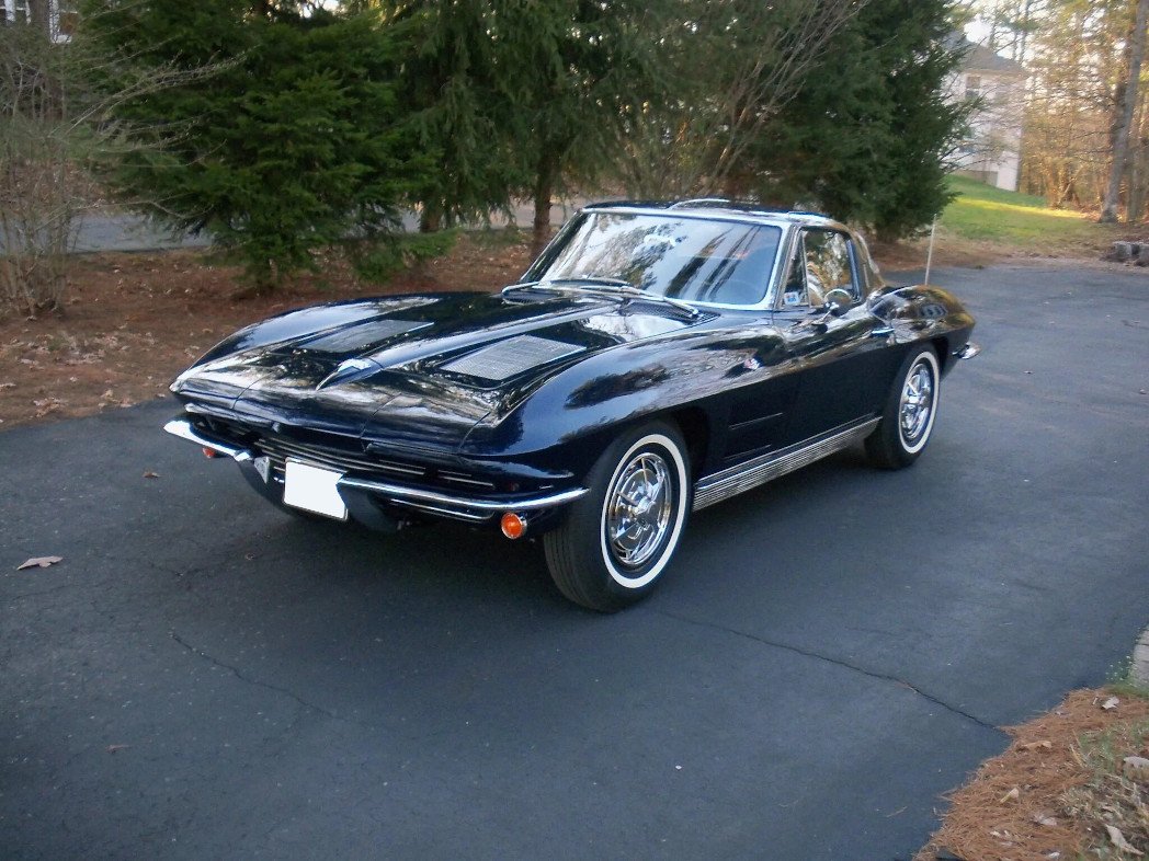 1963 Chevrolet Corvette C2 Split-Window Blue – Retro Rides Power